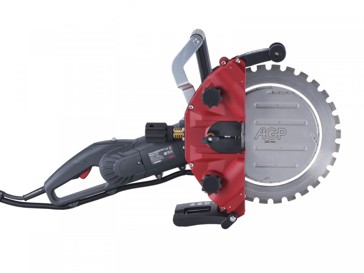 Ferăstrău electric inelar manual pentru beton AGP R13 ⭐ FenozaShop