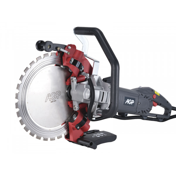 Ferăstrău electric inelar manual pentru beton AGP R13 ⭐ FenozaShop